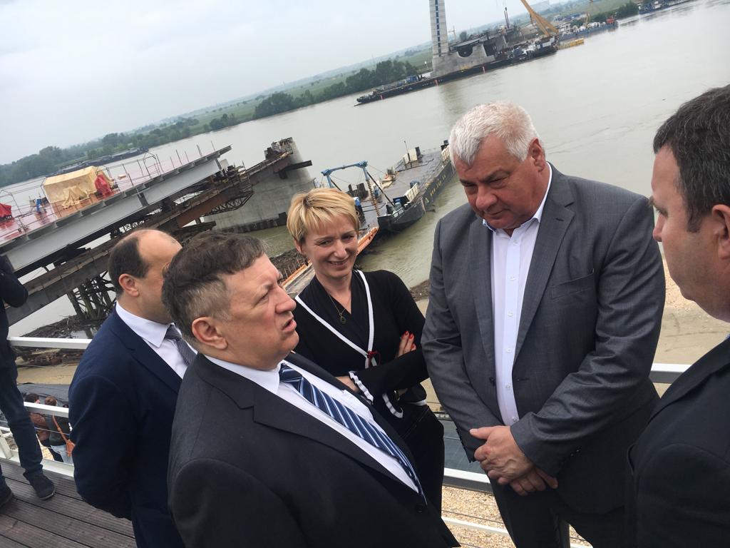 Výstavba mosta v Komárne pod dohľadom ministrov | TV Nitrička