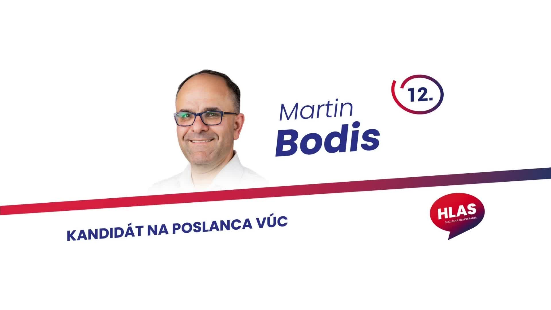 Kandidát na poslanca VÚC – Martin Bodis | TV Nitrička