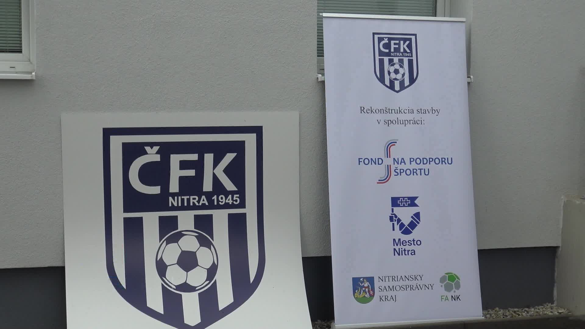 ČFK má zrekonštruované šatne | TV Nitrička